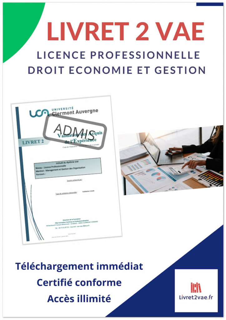 Exemples de Livret 2 VAE à télécharger. Le site officiel pour consulter des dossiers de ...