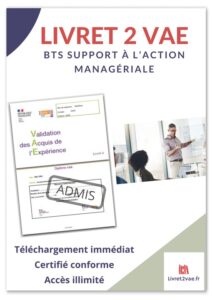 Livret 2 VAE BTS - SAM Support à l'Action Managériale - ref ...