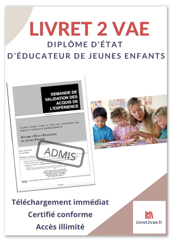 Livret 2 VAE DEEJE - Educateur de Jeunes Enfants - ref(AFF020123AURSZY ... Livret 2 VAE DEEJE - Educateur de Jeunes Enfants - ref(AFF020123AURSZY ...